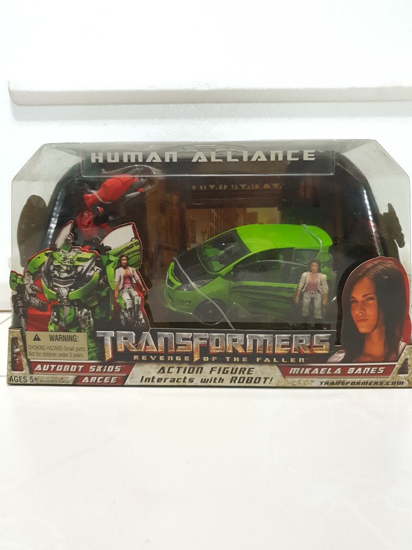 Original Hasbro Transformer Human Alliance Skid with Mikaela Banes ...