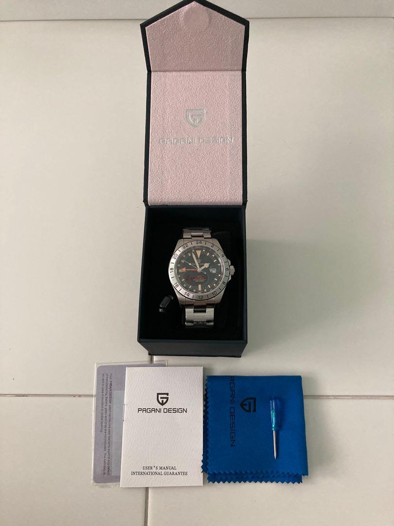 Pagani Design Explorer II GMT Homage Automatic Watch, Men's Fashion ...