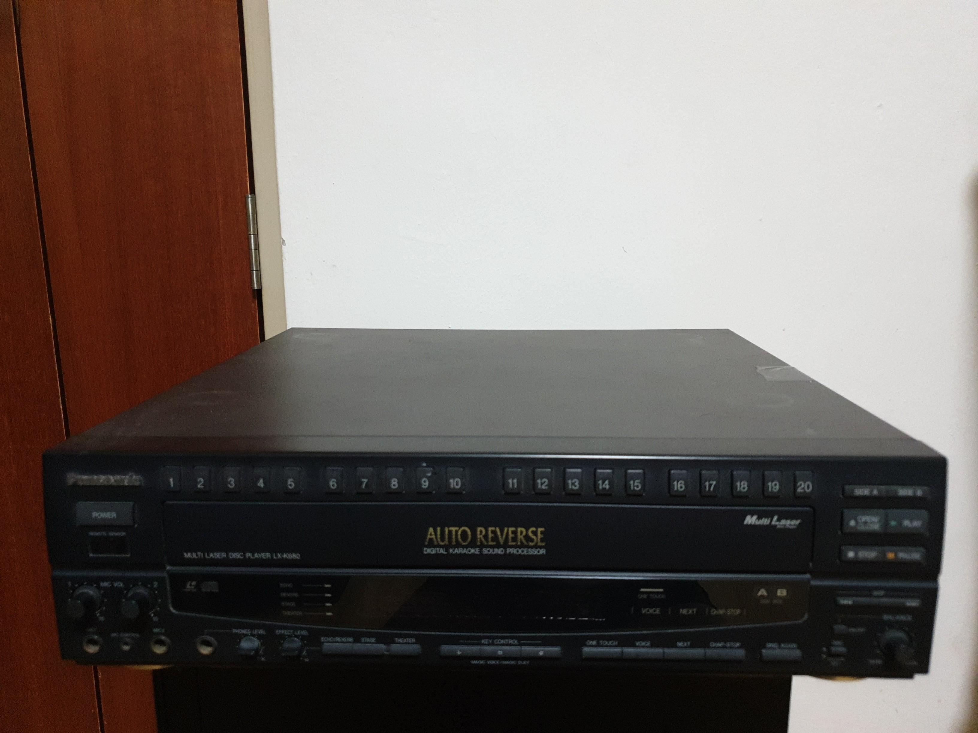 Panasonic Laser Disc LD Player, Audio, Soundbars, Speakers & Amplifiers on Carousell