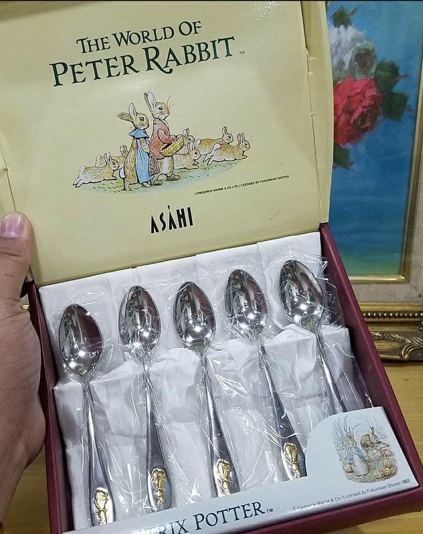 Peter Rabbit dessert spoon, Furniture & Home Living, Kitchenware ...