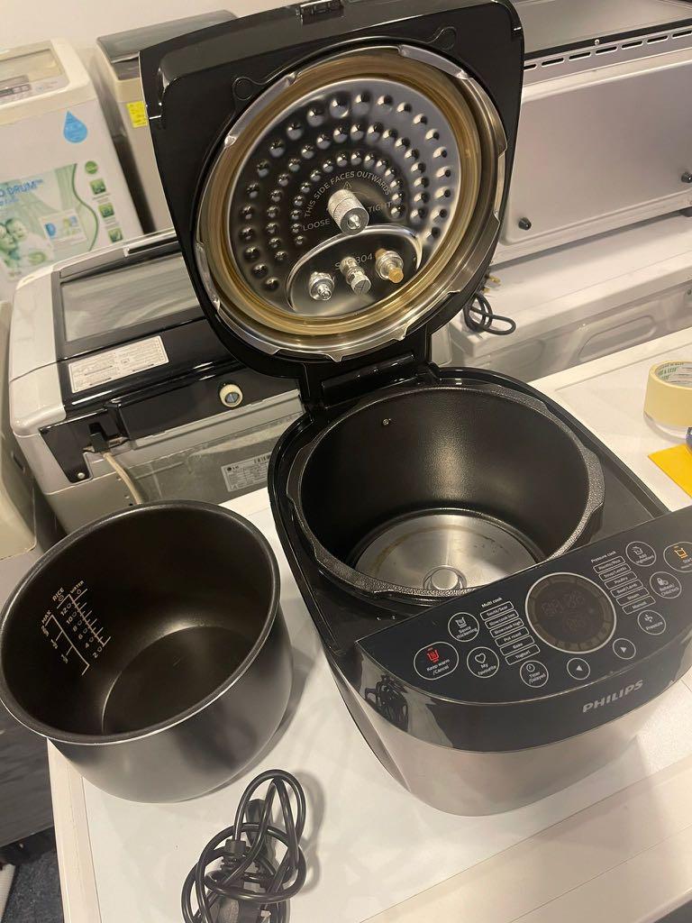 PHILIPS HD2145 ALL IN ONE MULTICOOKER (6L) (DENTED ON THE SIDE), TV ...