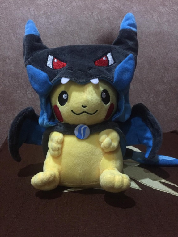 Pikachu Mega Charizard X, Hobbies & Toys, Toys & Games on Carousell