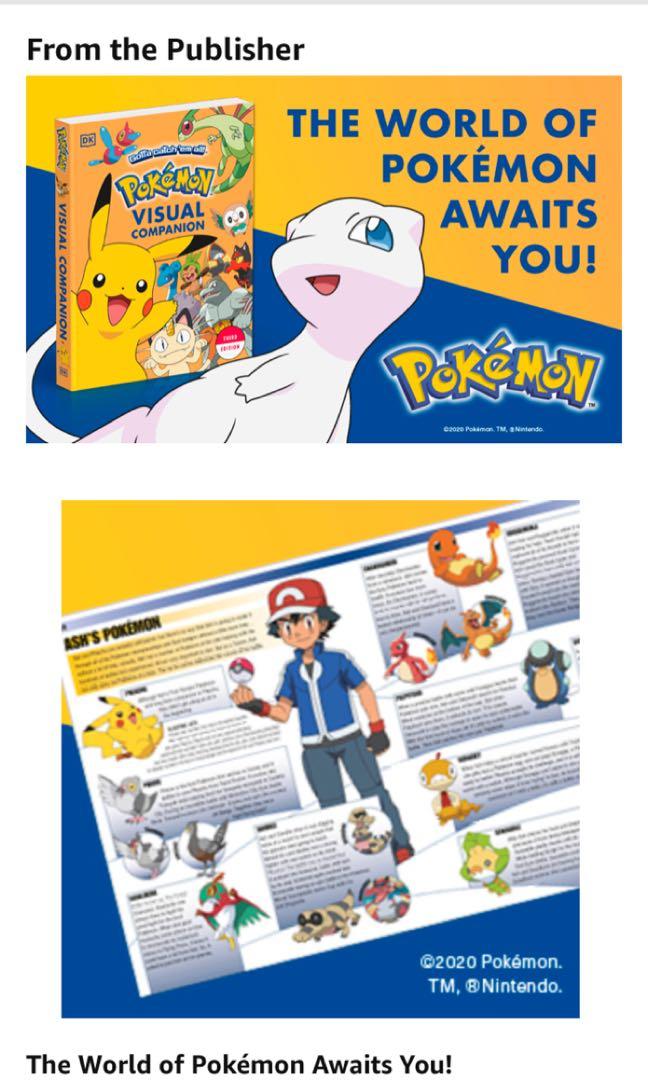 Pokemon Visual Companion Third Edition DK, Hobbies & Toys, Books & Magazines, Children's Books ...