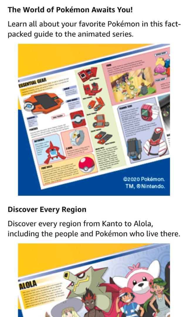 Pokemon Visual Companion Third Edition DK, Hobbies & Toys, Books ...