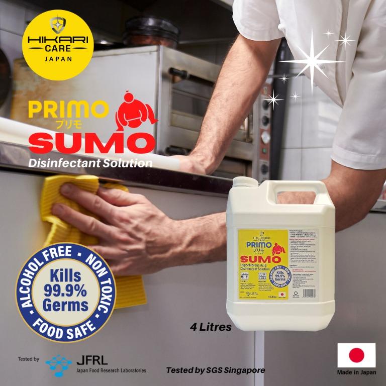 Primo Sumo Hypochlorous Acid Disinfectant, Furniture & Home Living ...