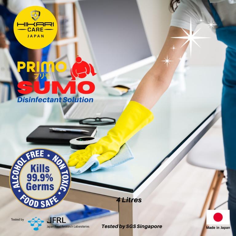 Primo Sumo Hypochlorous Acid Disinfectant, Furniture & Home Living ...
