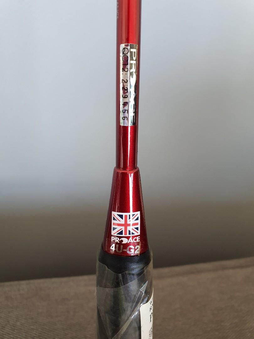 Pro Ace Widebody 33 Badminton Racket with racket bag, Sports Equipment ...