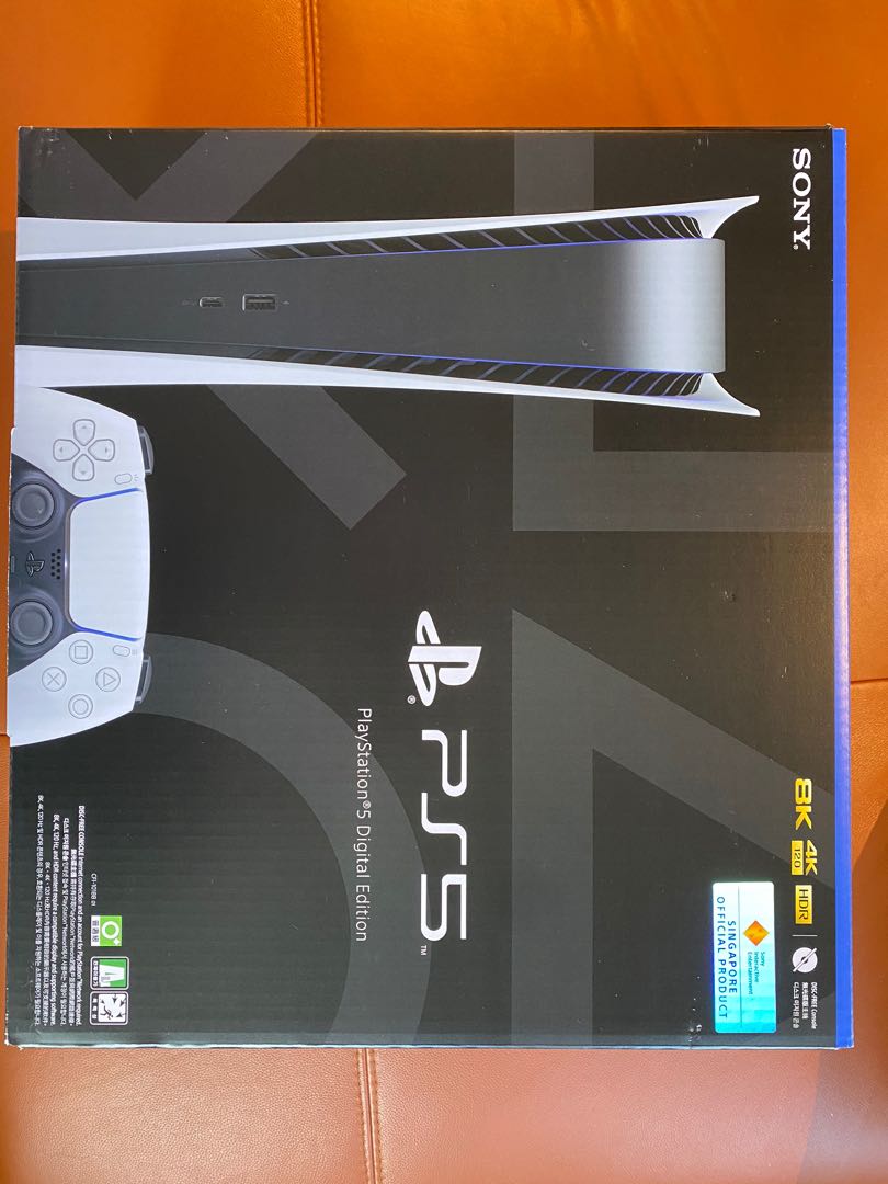 PS5 box, Video Gaming, Video Game Consoles, PlayStation on Carousell
