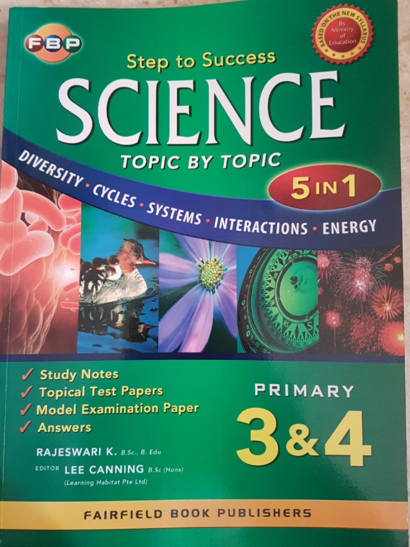 PSLE Step to Success Science Topic By Topic, Hobbies & Toys, Books ...