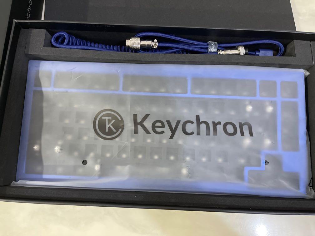 Q1 Keychron Barebone (Navy Blue), Computers & Tech, Parts & Accessories ...