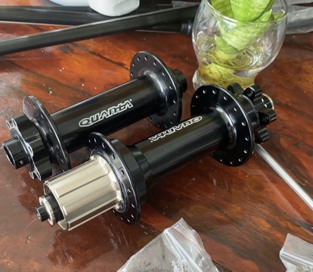 Quanta Fatbike hub front 150 TA / real 190 Qr last set, Sports ...