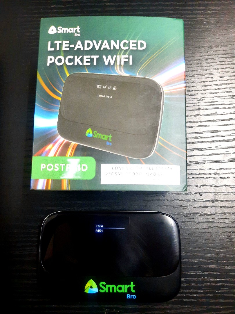 ☆Upto 10 devices☆ Smart Smart Bro LTE ADVANCED POCKET WIFI, Computers ...