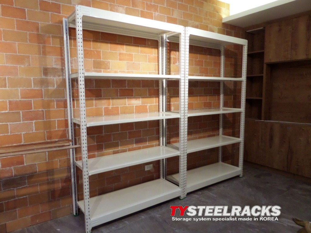 steel racking shelves standee filling racks, Furniture & Home Living ...