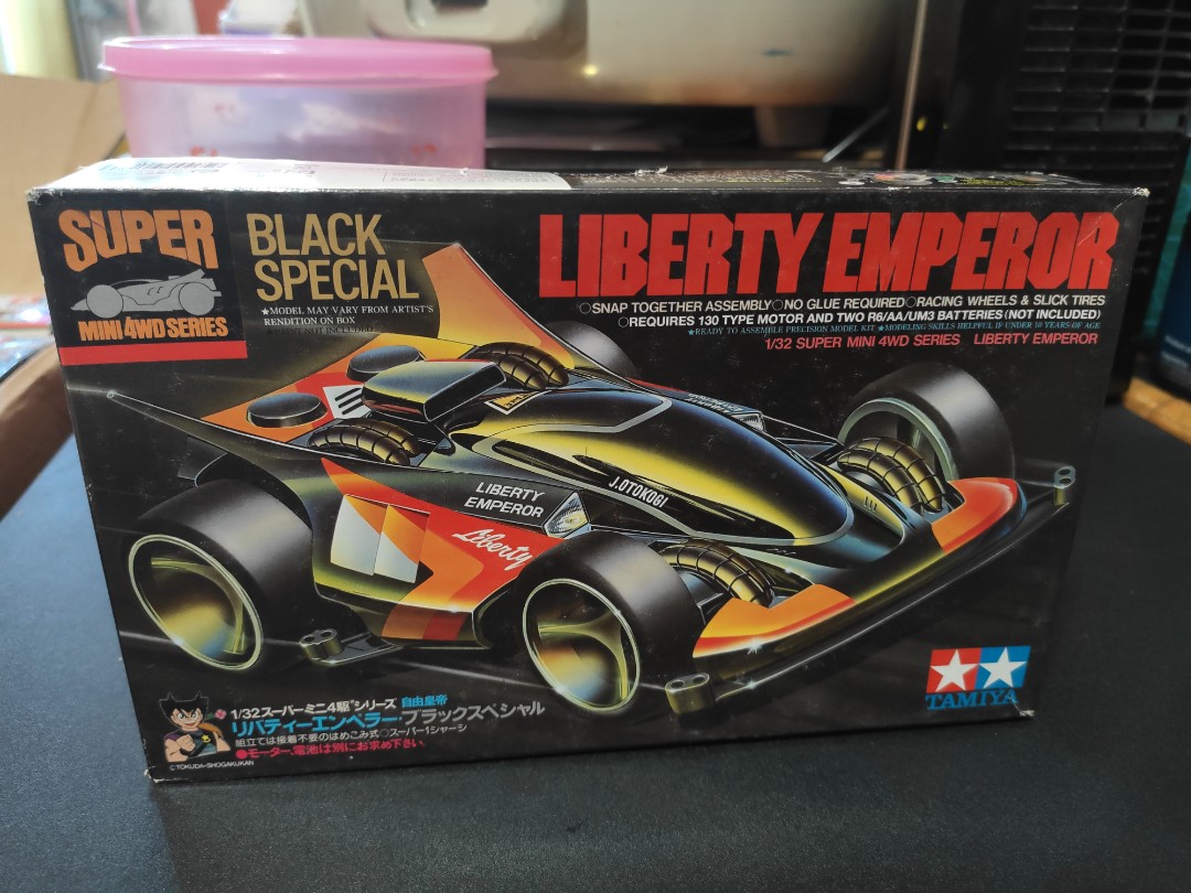 Tamiya Mini 4wd Liberty Emperor Black Special, Hobbies & Toys, Toys ...