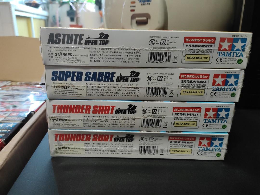 Tamiya Mini 4wd Open Top Limited Edition Series, Hobbies & Toys, Toys ...