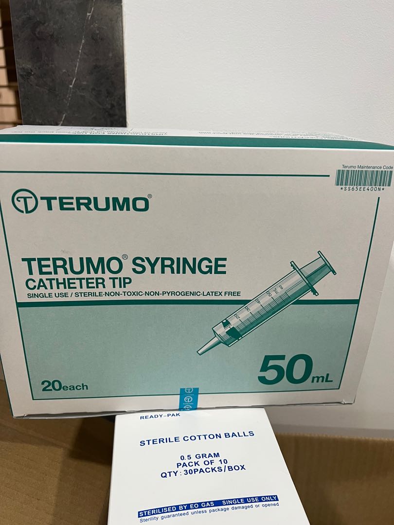 Terumo Syringe, Health & Nutrition, Medical Supplies & Tools on Carousell