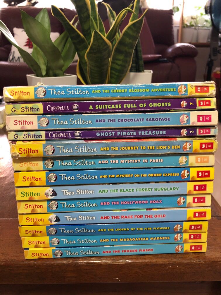 Thea Stilton Book Series Bundle (13 Books), Hobbies & Toys, Books ...
