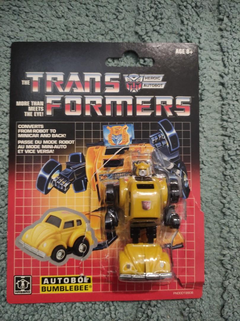 Transformers Bumblebee G1 Vintage Reissue, Hobbies & Toys, Toys & Games ...