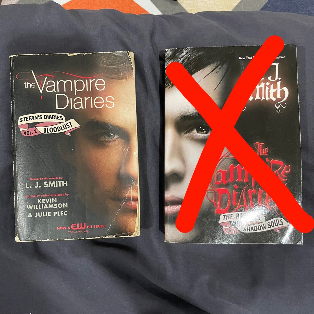 Vampire Diaries Books, Hobbies & Toys, Books & Magazines, Fiction & Non ...