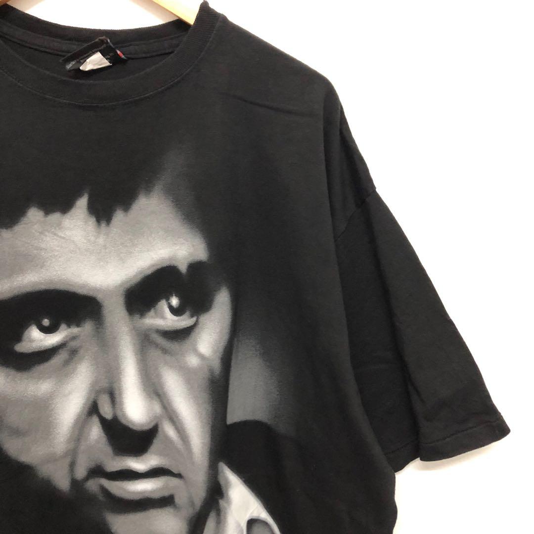Vintage Scarface Tony Montana Pit 26, Men's Fashion, Tops & Sets ...