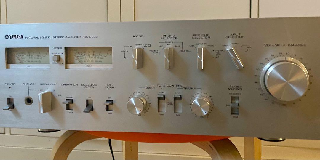 Vintage Yamaha Integrated Amplifier CA-2000 (Japan set, 100volt), Audio ...