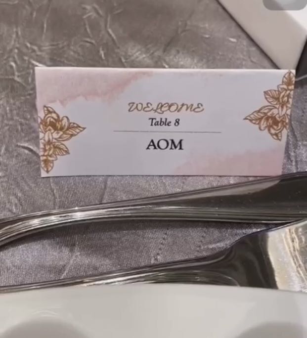 Wedding guest name tag print 100x, Hobbies & Toys, Stationery & Craft ...