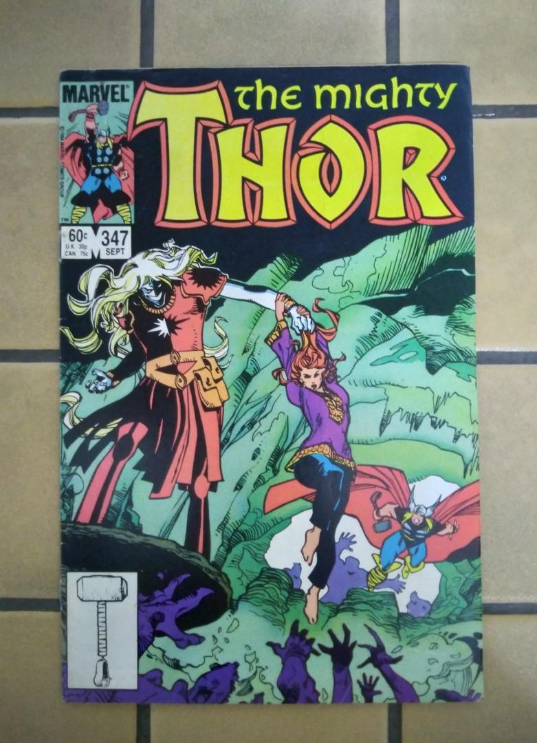 1st app Algrim - Dark Elf who later becomes Kurse ( Thor #347 ) Walter ...