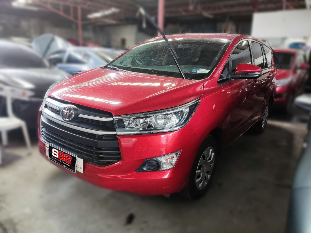 2020 Toyota innova 2.8 J red Manual, Cars for Sale, Used Cars on Carousell