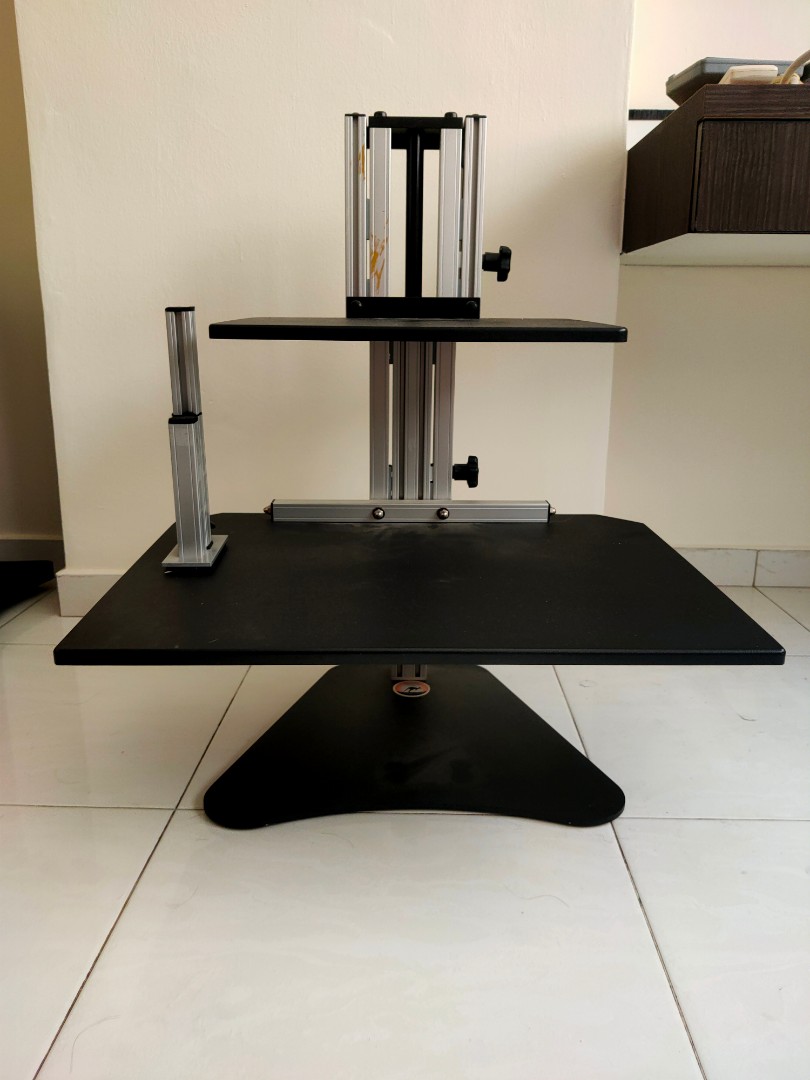 Adjustable table top stand up workstation, Computers & Tech, Parts ...
