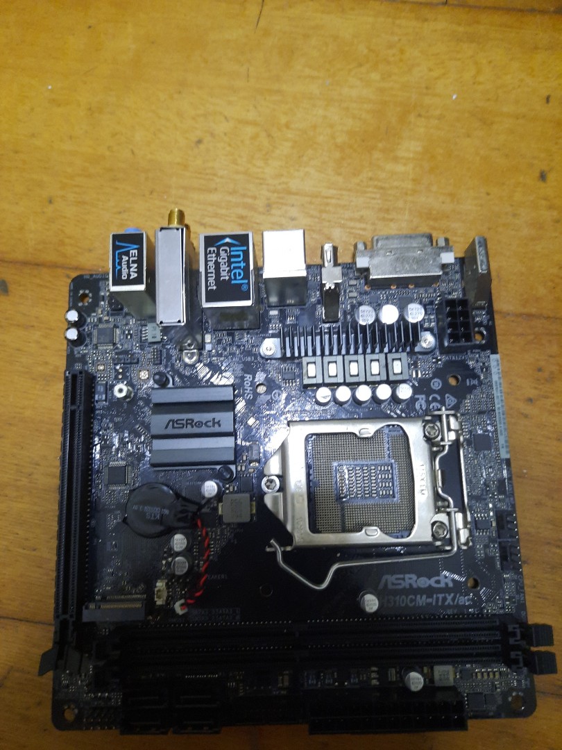Asrock h310 itx/ac, Computers & Tech, Parts & Accessories, Computer ...