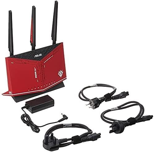 ASUS RT-AX86U(GUNDAM) Zaku II Edition AX5700 Dual Band WiFi 6 Gaming ...