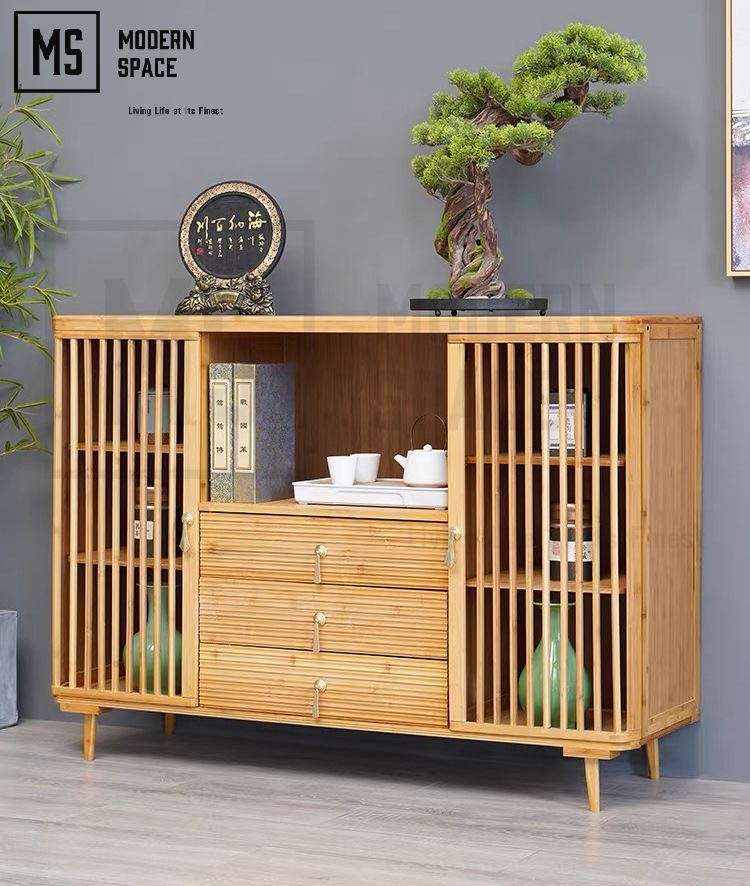 KAYLEE Fluted Sideboard / SDR683, Furniture & Home Living, Furniture ...
