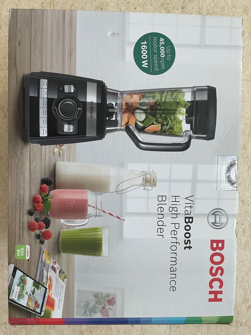 BOSCH Vita Boost high performance blender, TV & Home Appliances ...