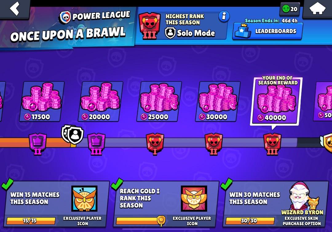 Brawl Stars Power League Boost, Video Gaming, Gaming Accessories, In ...