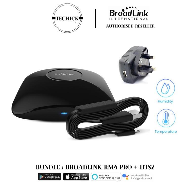 Broadlink RM4 Pro, Universal Remote Controller, IR and RF Blaster, with ...