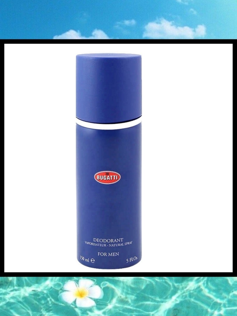 Bugatti Deodroant Spray For Men 150ml, Beauty & Personal Care ...