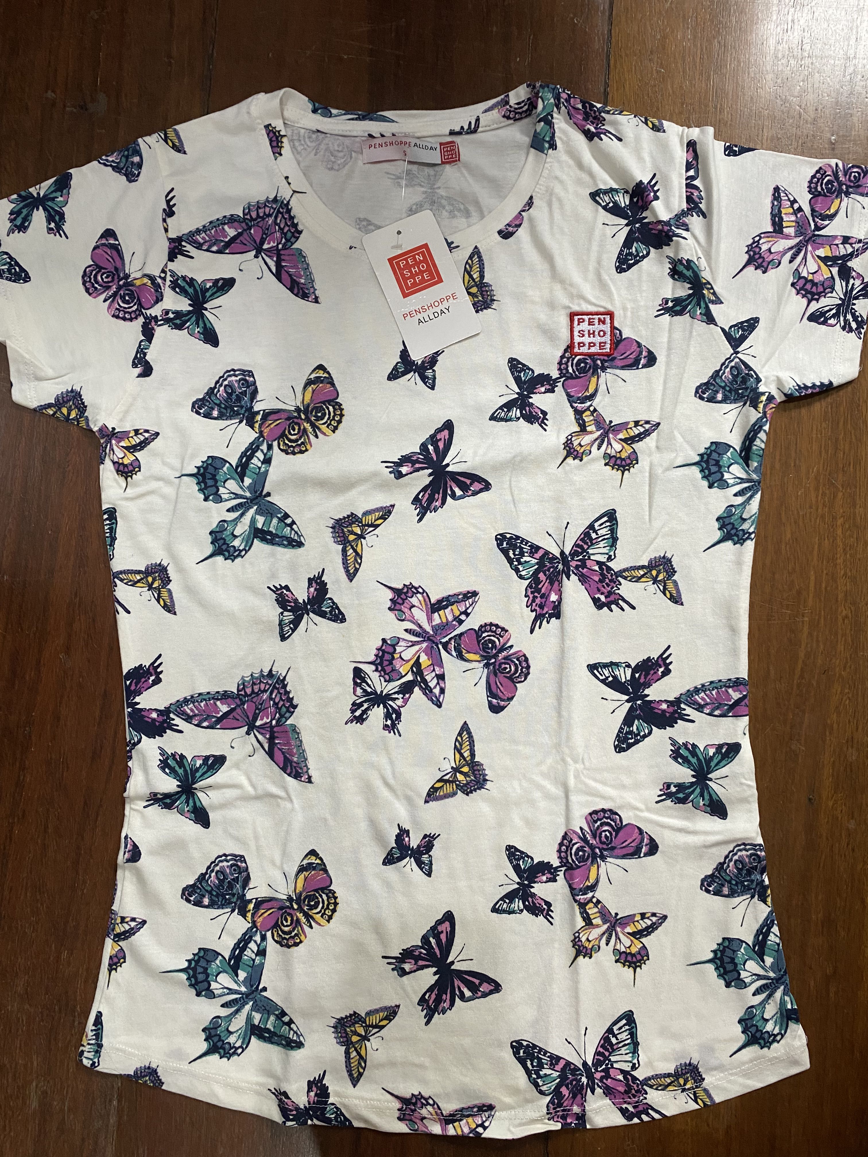Butterfly Top, Women's Fashion, Tops, Shirts on Carousell