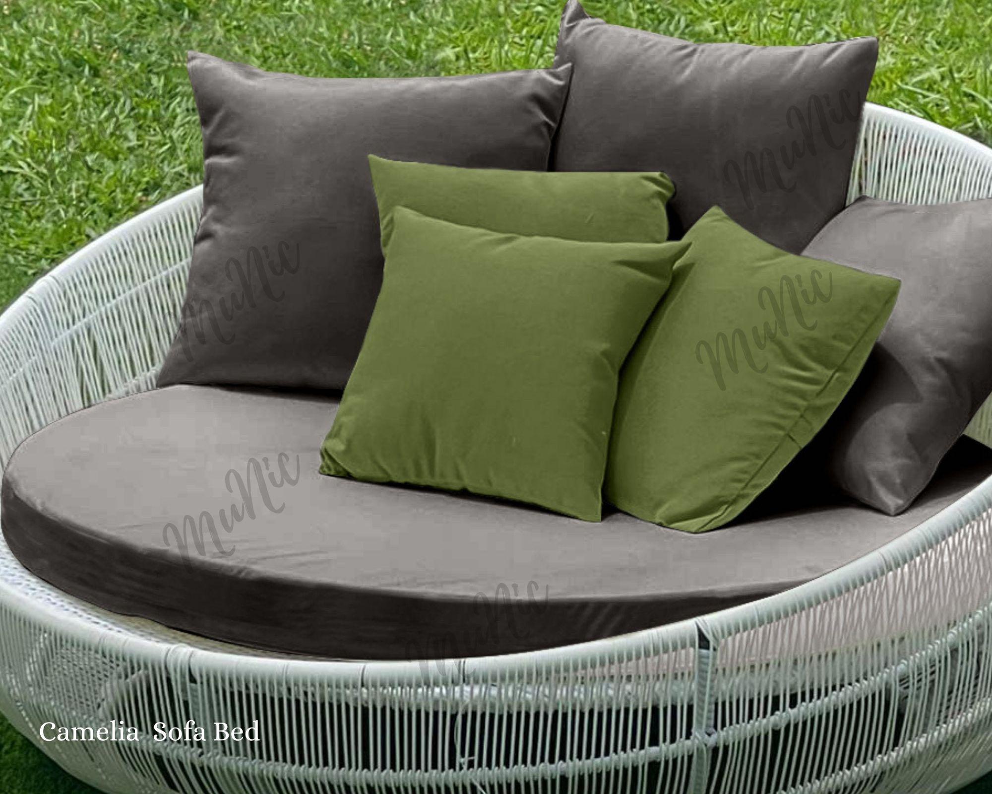 Rounded Sofa Bed | Baci Living Room