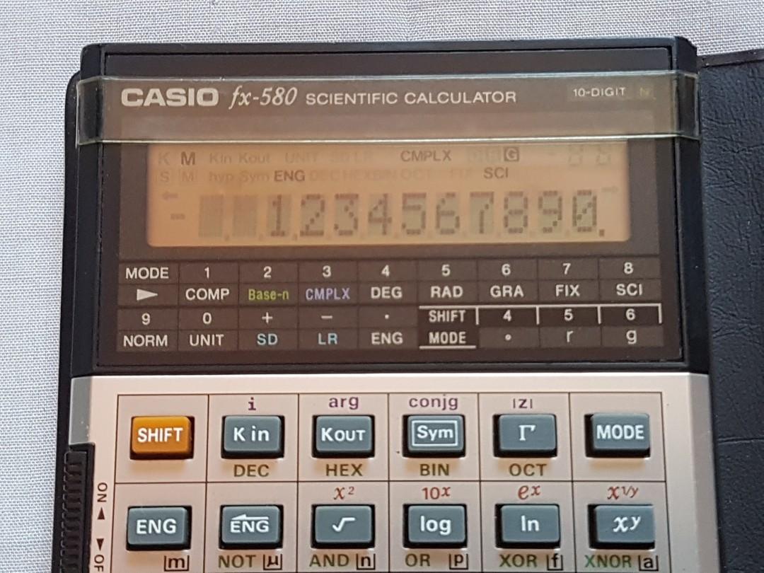 Casio fx-580 Scientific Calculator, Hobbies & Toys, Stationery & Craft ...