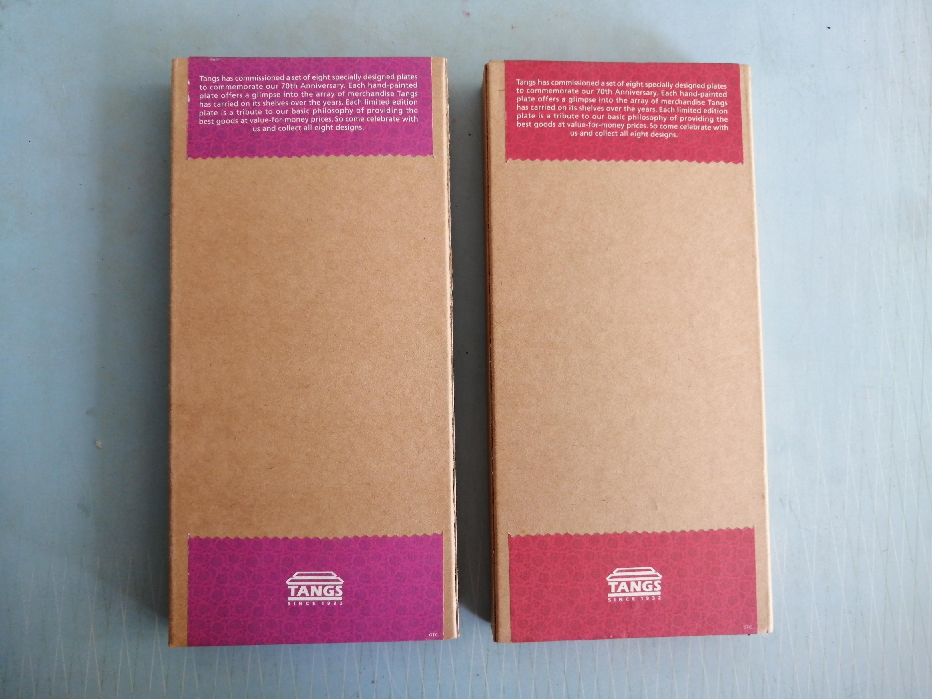 CK Tang Limited Edition Handpainted Ceramic Plate from 2002 Tangs Men ...