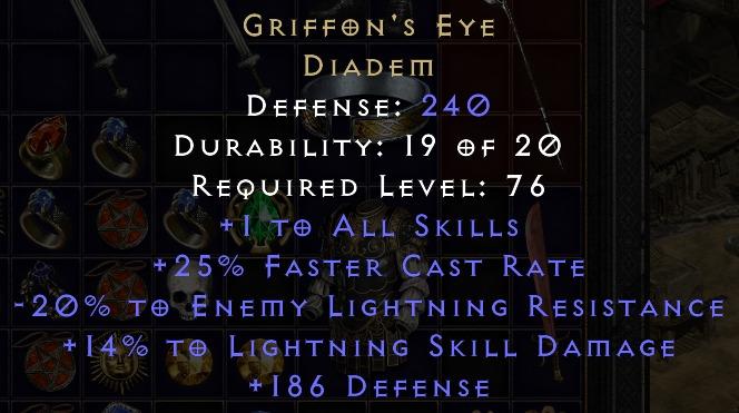 Diablo 2 Resurrected : Griffon's Eye, Video Gaming, Video Games, Others ...