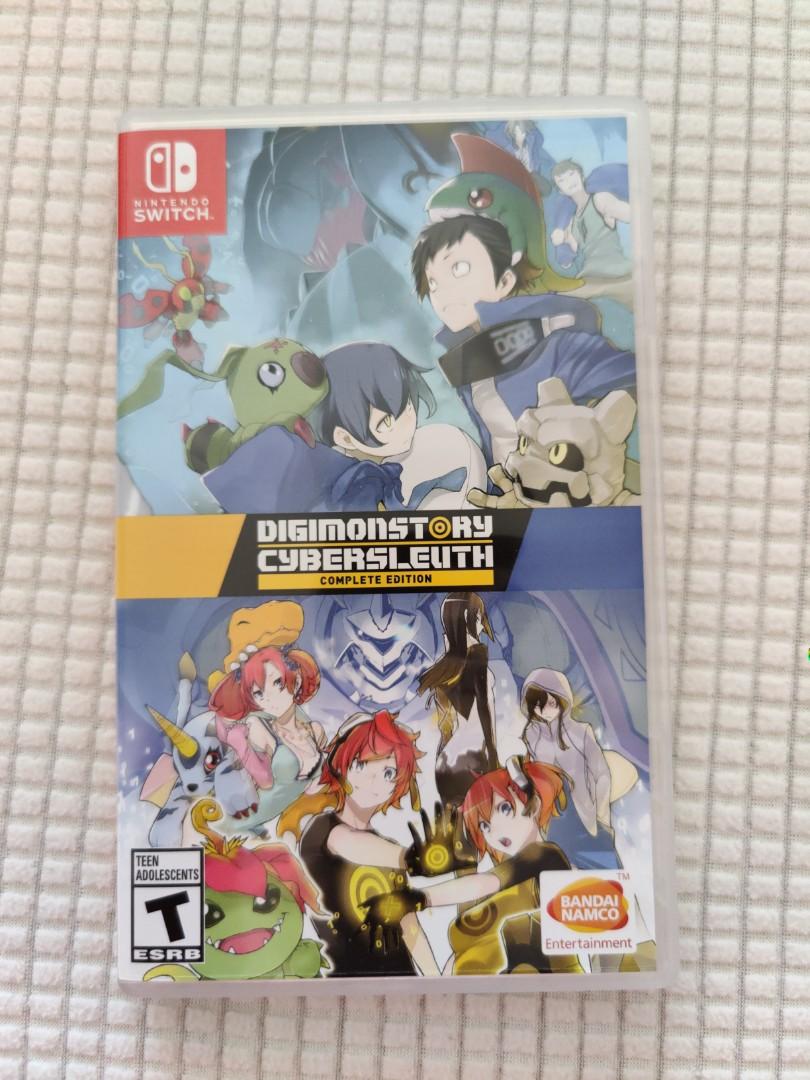 Digimon Story Cyber sleuth Switch, Video Gaming, Video Games, Nintendo ...
