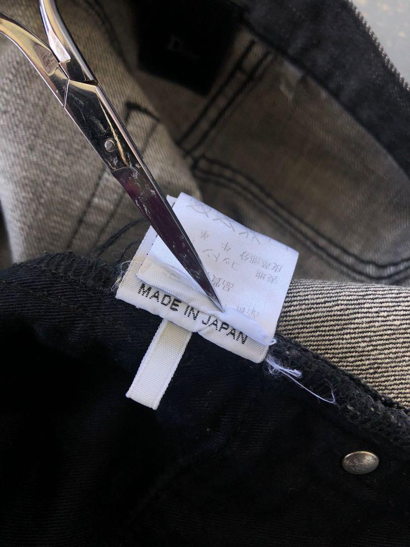 Dior Homme '07 "Luster" Reissued Waxed Denim Jeans, Men's Fashion ...