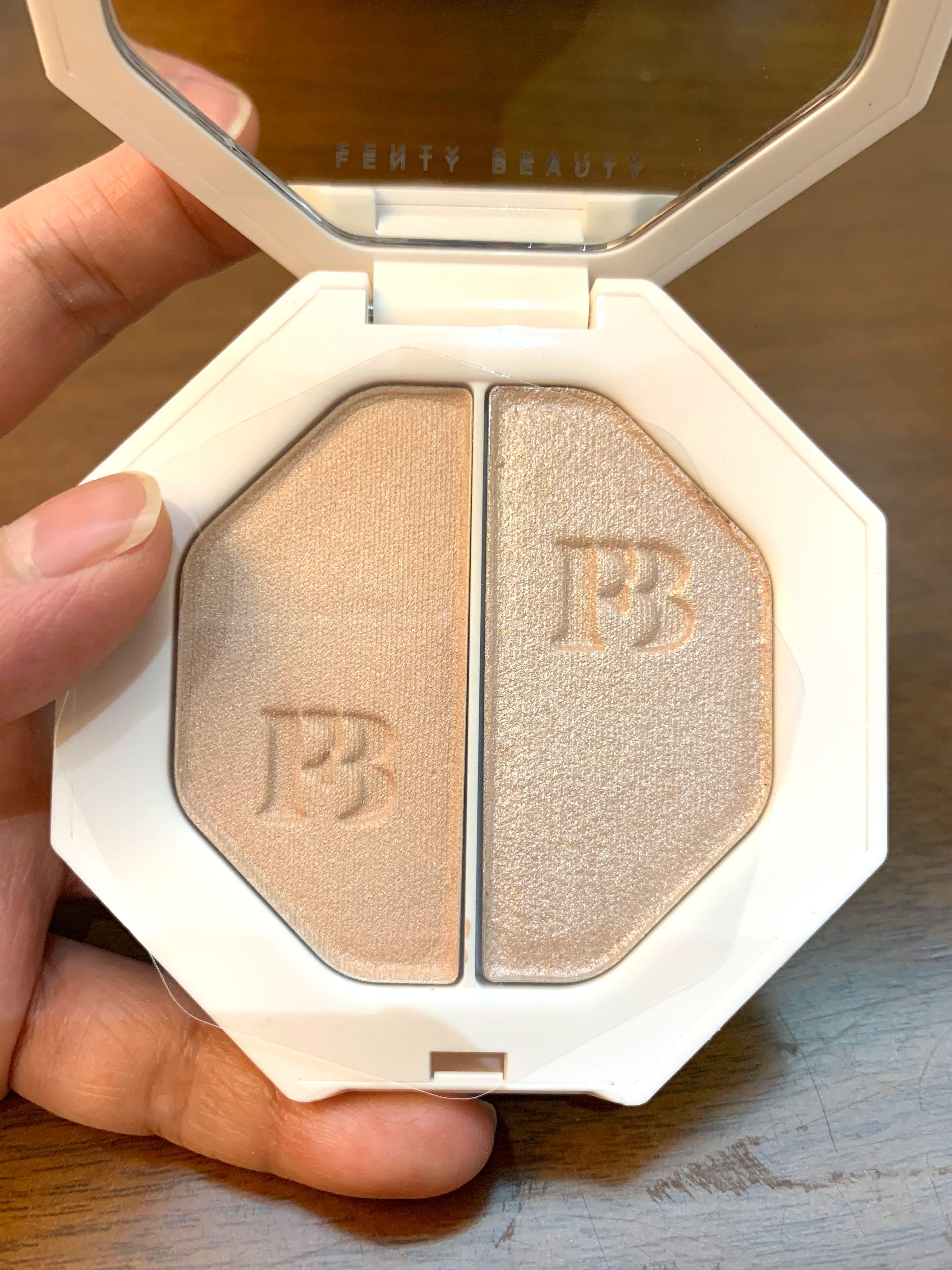 Fenty Beauty - Highlighter Duo, 美容＆化妝品, 健康及美容 - 皮膚護理, 化妝品 - Carousell