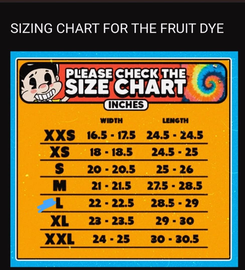 Gnarly Fruit Dye, Men's Fashion, Tops & Sets, Tshirts & Polo Shirts on ...