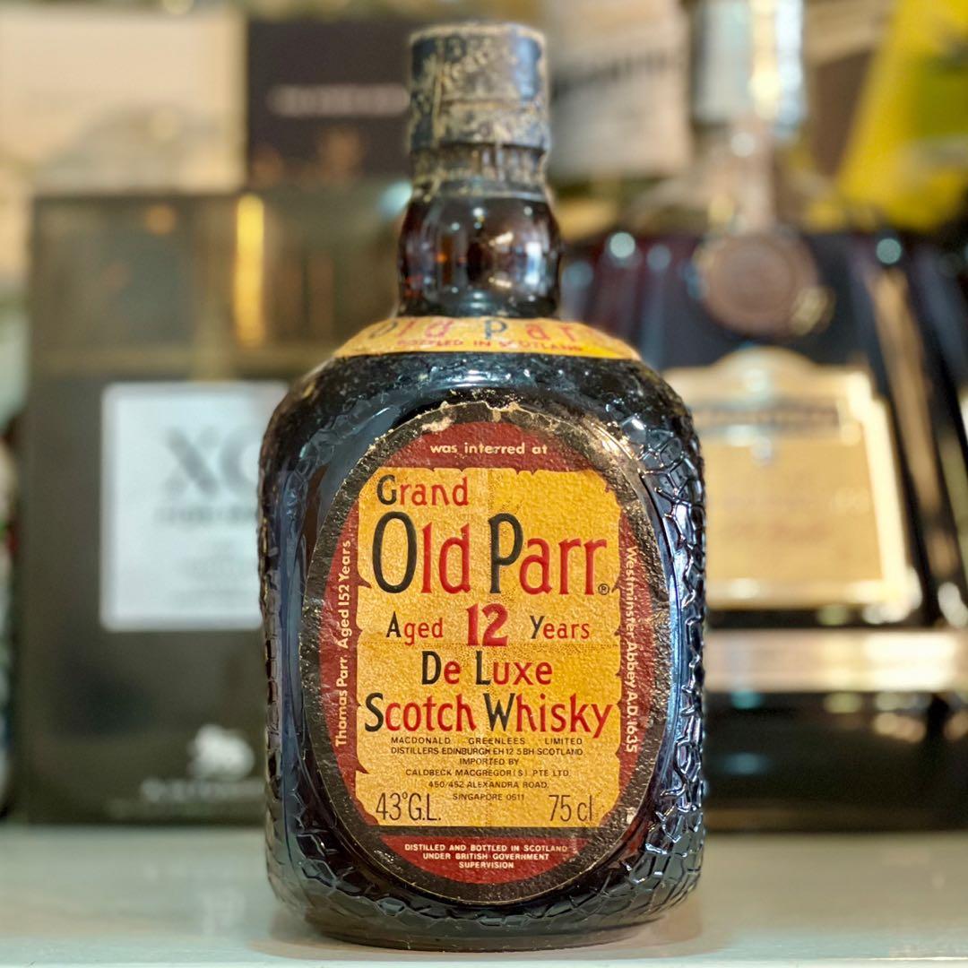 Grand Old Parr 12 Vintage Whisky 750ml, Food & Drinks, Beverages on Carousell