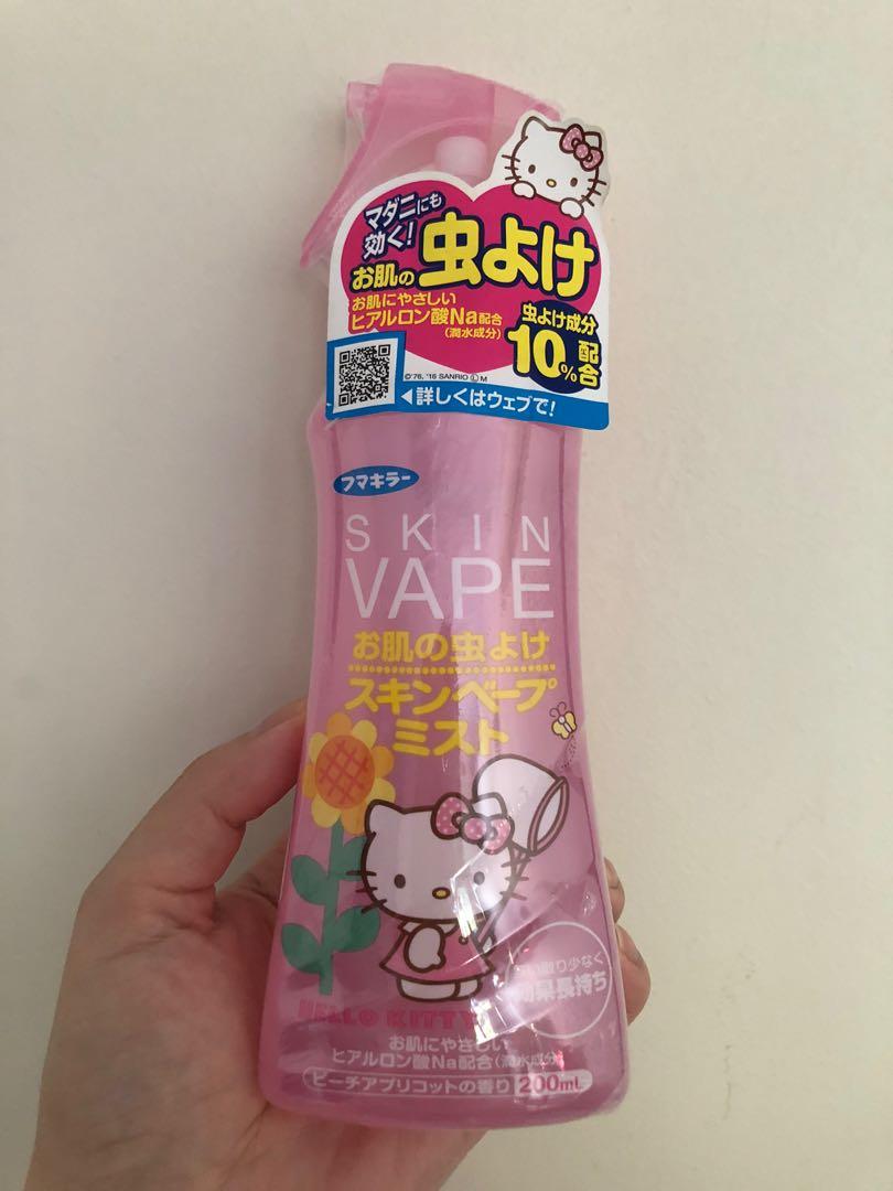 Hello Kitty SKIN VAPE Mosquito Repellent Mist 200ml, Beauty & Personal ...