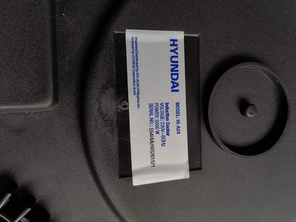 Hyundai Induction Cooker HI-A24 FREE Cooking Pot, TV & Home Appliances ...