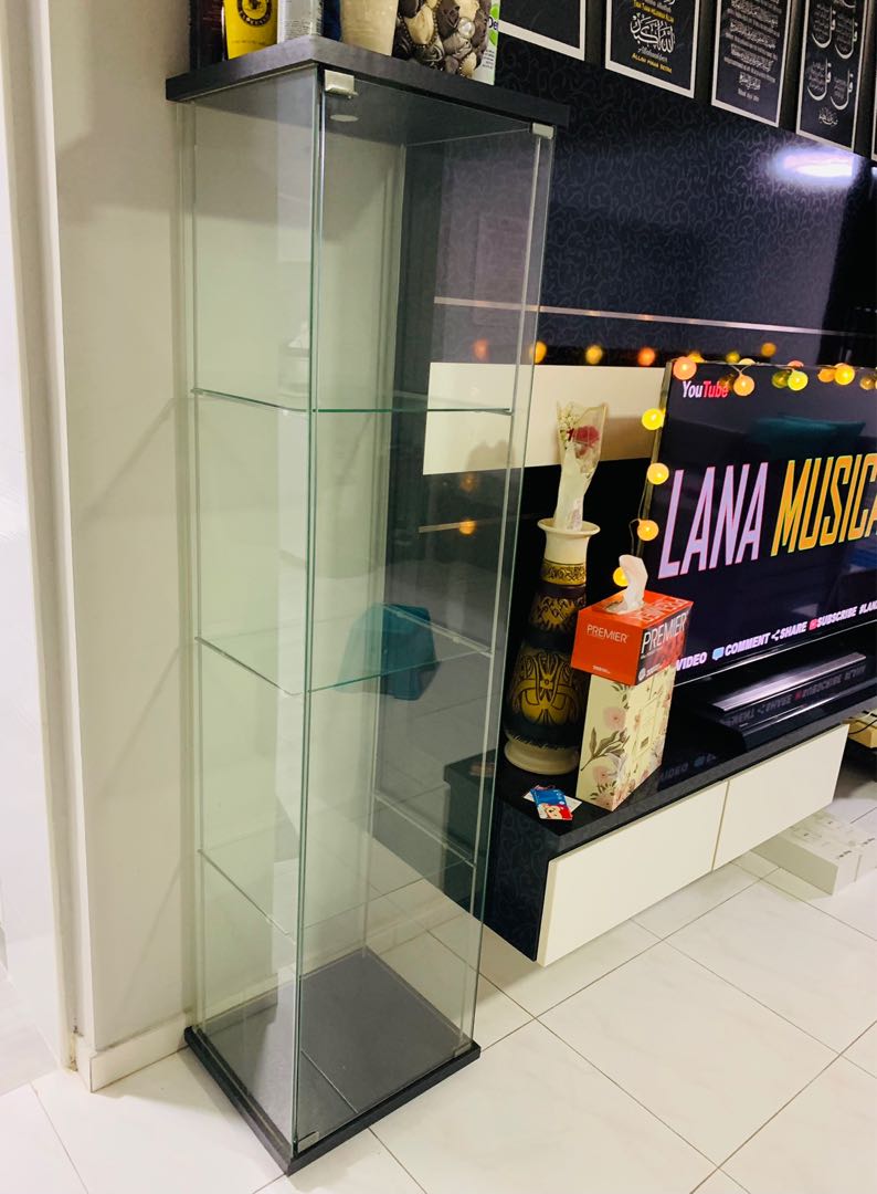 Ikea Glass Display Cabinets, Furniture & Home Living, Furniture ...