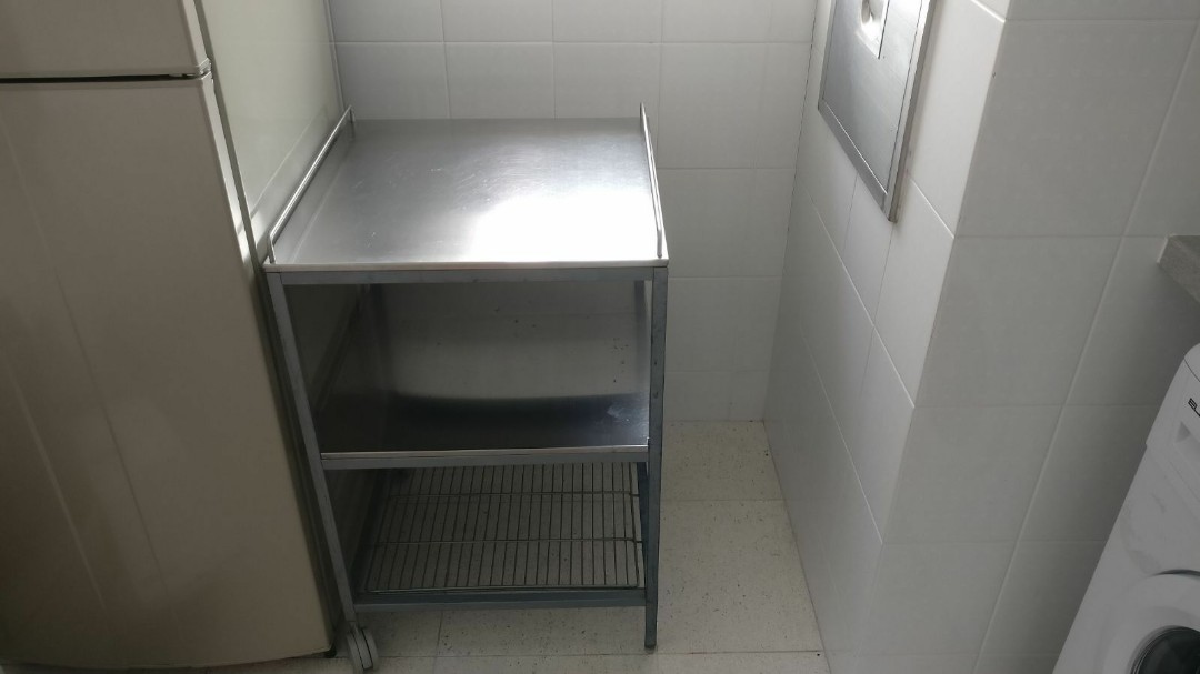 Ikea Udden Kitchen Island trolley, Furniture & Home Living, Kitchenware ...